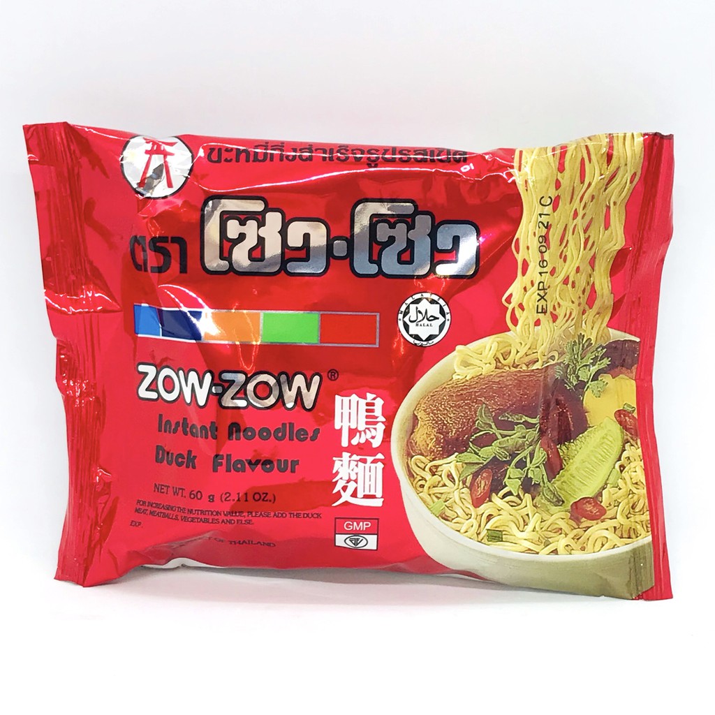 Zow Zow Instant Noodles Duck Flavored 5 x 60G | Shopee Malaysia