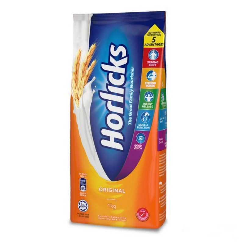 Horlicks Original Nutritious Malted Drink 1kg | Shopee Malaysia