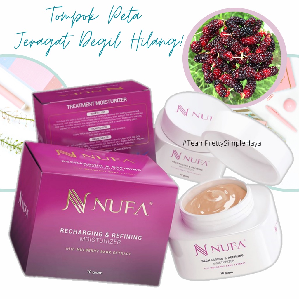 NUFA KRIM JERAGAT ( TREATMENT MOISTURIZER) | Shopee Malaysia