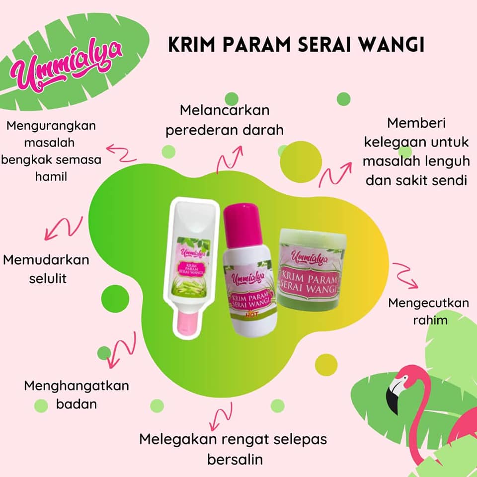 KRIM PARAM ROLL ON | KRIM PARAM | SET PANTANG BERSALIN | SET PANTANG ...