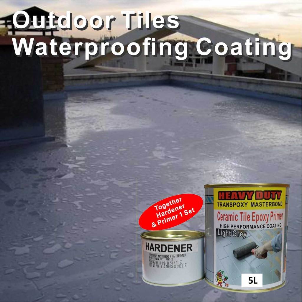 5L ( HEAVY DUTY HIGH WATERPROOFING ) PRIMER CERAMICS AND TILES FLOOR ...