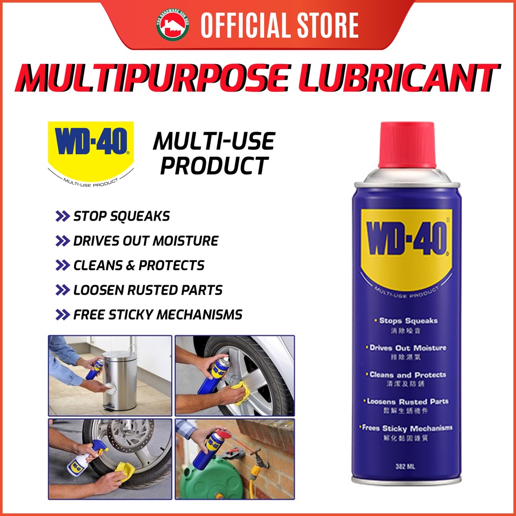 WD-40 Multi-Use Product - Anti-Rust Lubricant 333ml - Heavy Duty Use | Shopee Malaysia
