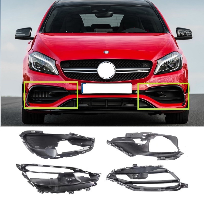 Mercedes benz W176 facelift A45 foglamp cover | Shopee Malaysia