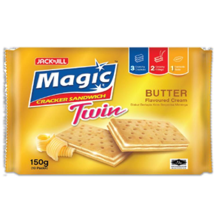 Jack & Jill Magic Cracker Sandwich Twin Butter 150g | Shopee Malaysia