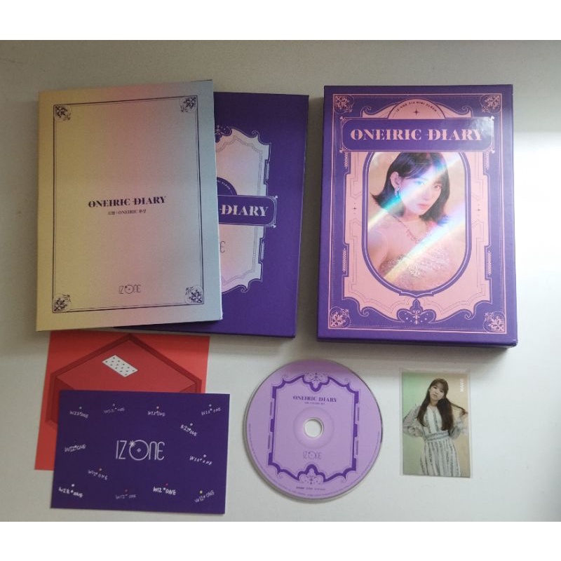 IZ*ONE ONEIRIC DIARY UNSEALED ALBUM FANTASY VER | Shopee Malaysia