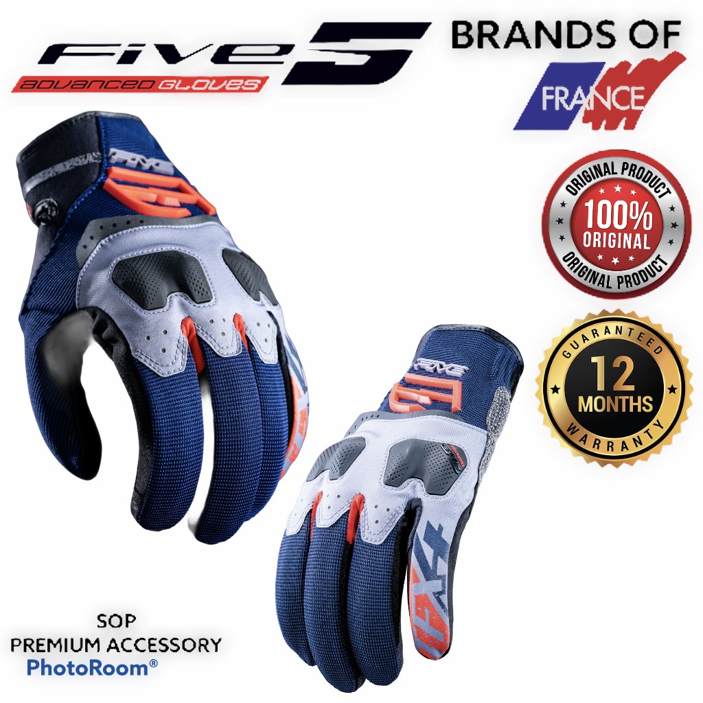 ORIGINAL 💯 FIVE5 TFX4 FIVE RIDING GLOVE TRAIL/ADVENTURE FIVE 5 ...