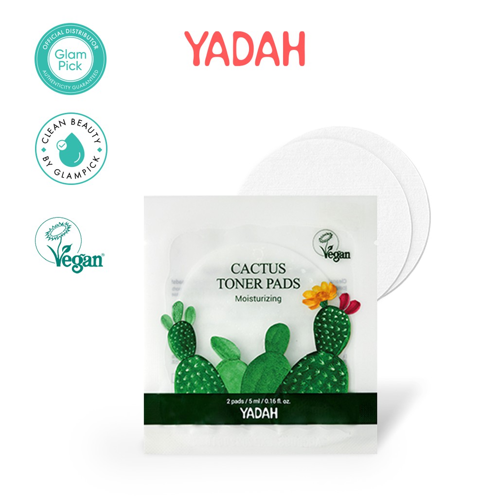Yadah Cactus Toner Pads (2 pads) Green | New PGMall