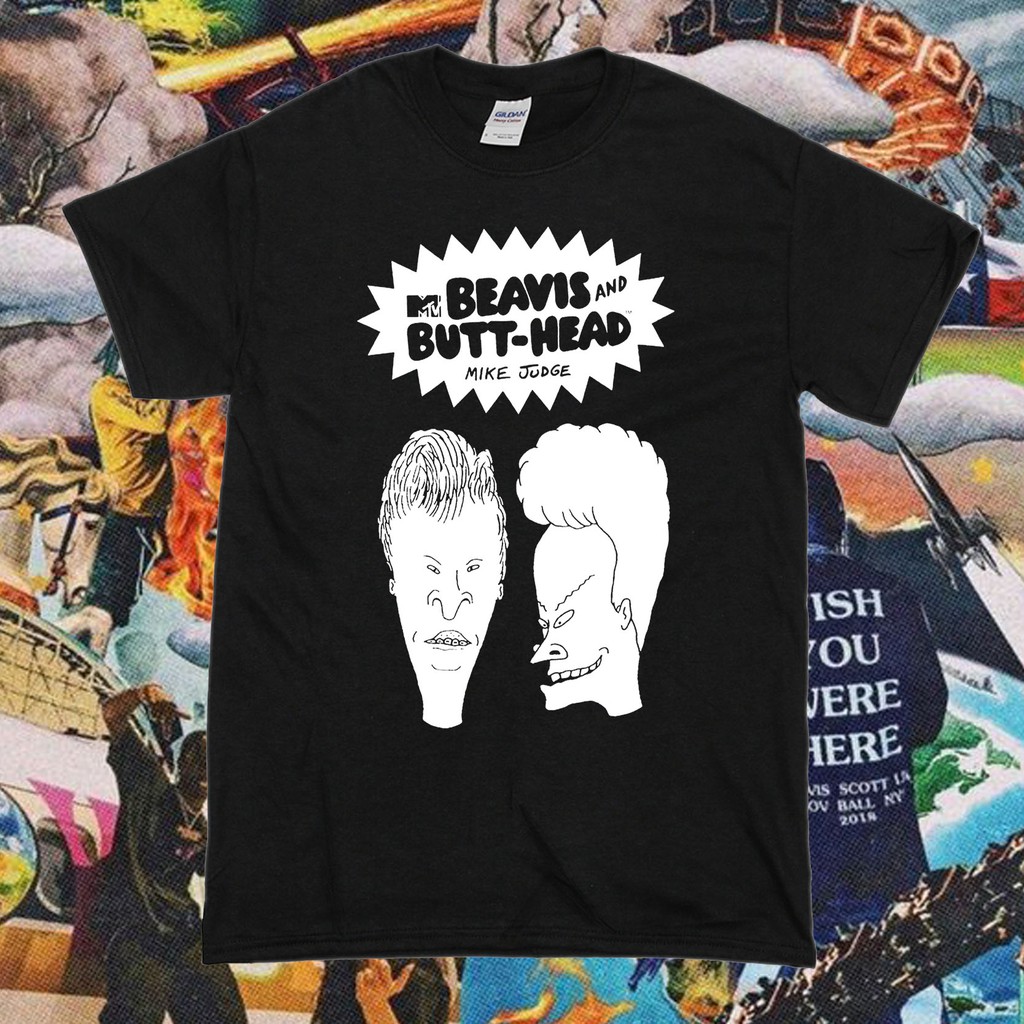 Beavis Butt Head Band Shirt / Band Shirt | Shopee Malaysia
