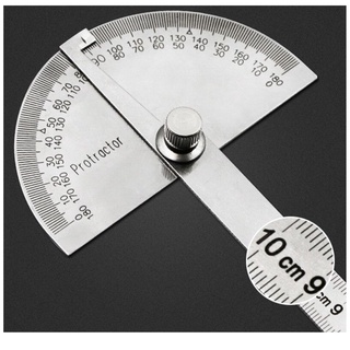 Stainless Steel 180 Degree Protector 10CM Angle Measurement Tool ...