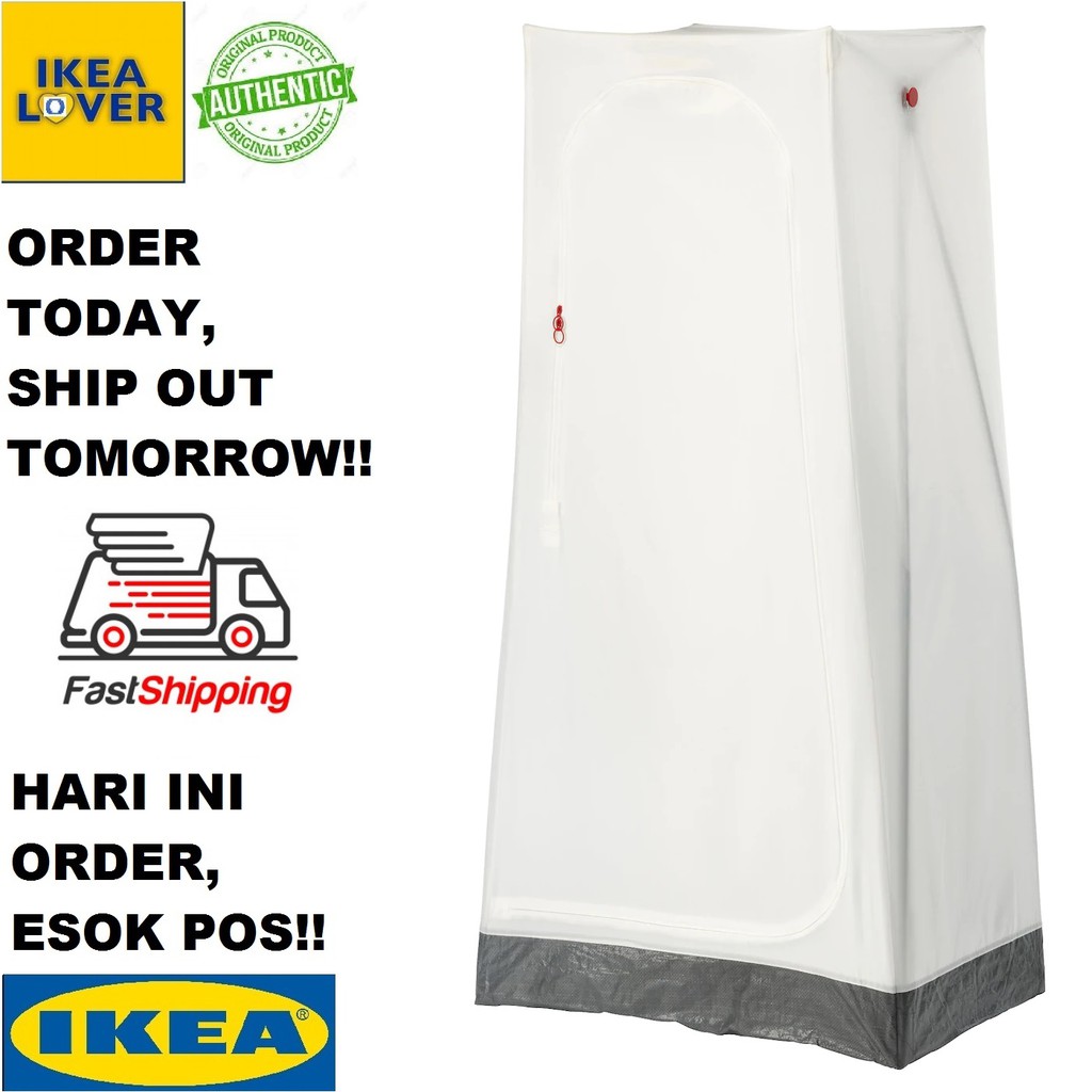 (CHEAPEST n READY STOCK!) IKEA VUKU Wardrobe / Almari kain Ikea ...