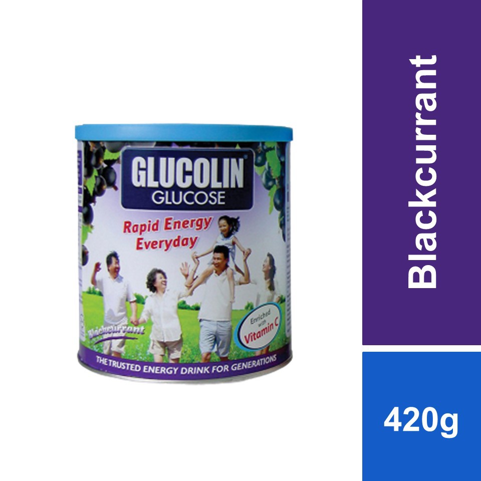 Glucolin Glucose Drink Blackcurrant 420g | Shopee Malaysia