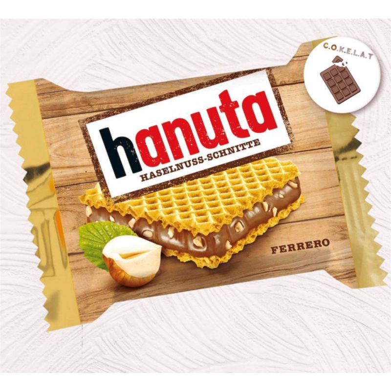 Cokelat Hanuta Ferrero Minis-1 pcs | Shopee Malaysia