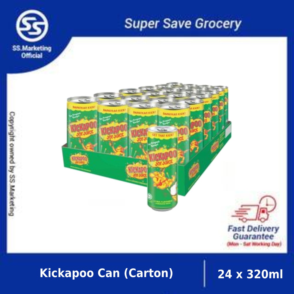 Kickapoo Can Carton (24 x 320ml) | Shopee Malaysia