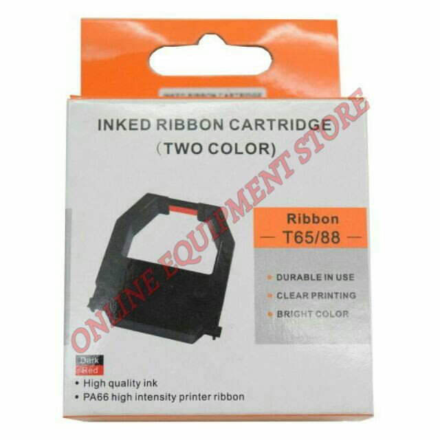 Inked Ribbon Cartridge-Two colour/Punch Card/Time Recorder Ribbon/Comet ...