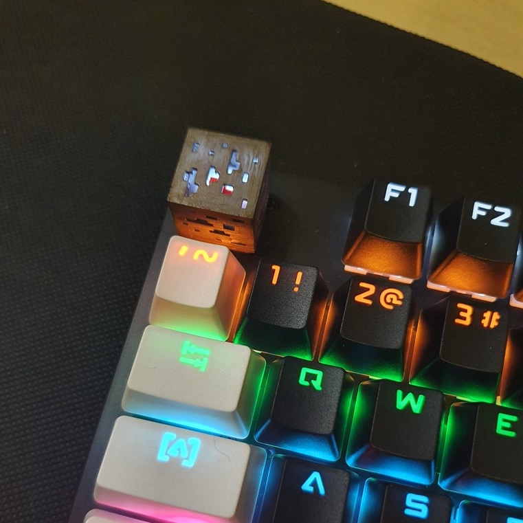 Custom Keycaps Keyboard Stone Minecraft Red Mechanical Switches ...