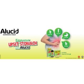 Alucid tablet 10'S/ Suspension 100ml (ubat gastrik / gastric/gas ...