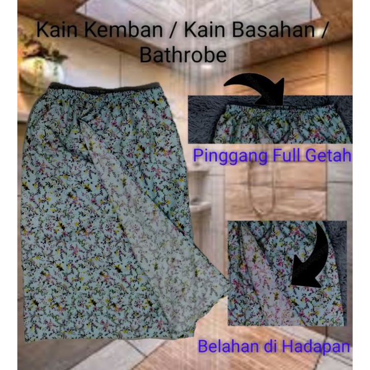 Kain Kemban / Kain Basahan / Bathrobe | Shopee Malaysia
