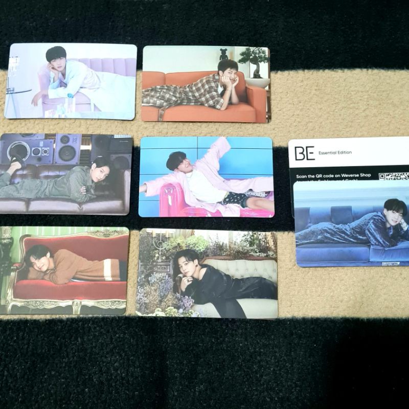 Bts Individual Photocard / QR Code - Official from Album BTS BE ...
