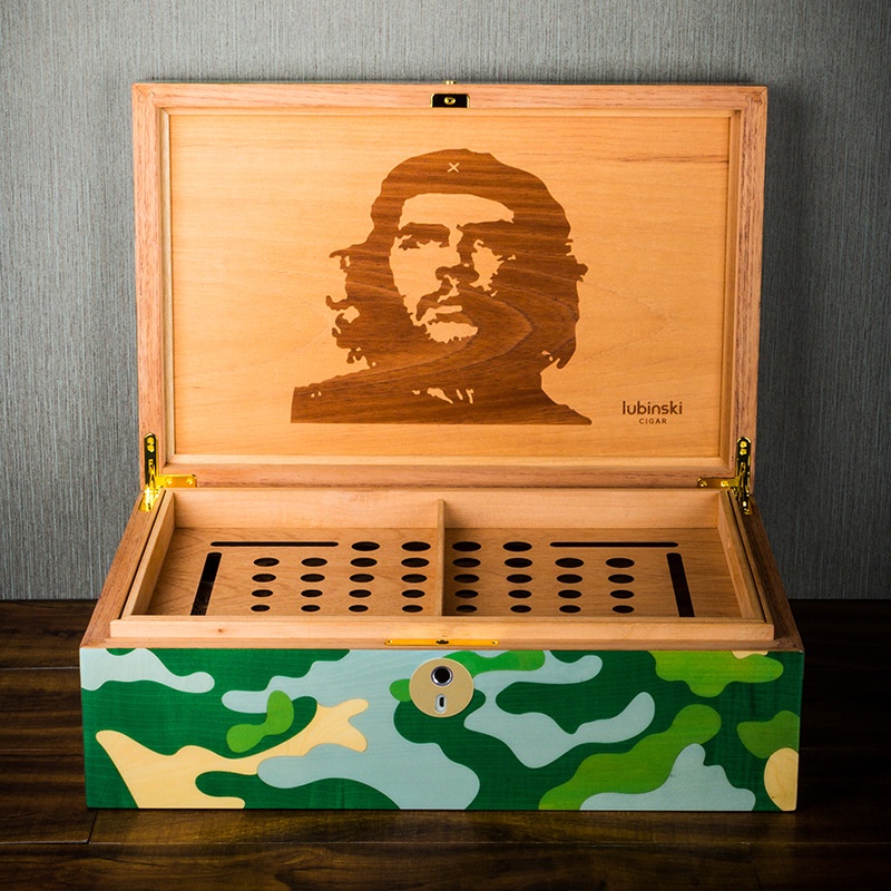 RM 2300.00 LUBINSKI cigar humidor fingerprint unlock large capacity ...