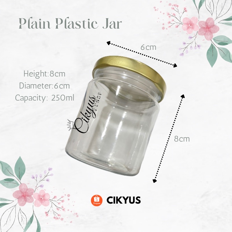 Door Gift Plastic Jar / Container Plastic / Plastik Jar / Botol Sambal ...
