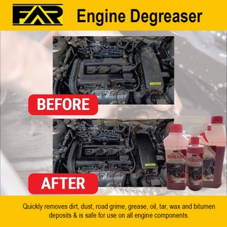 CUCI ENGINE Car Care Essential FAR Engine Degreaser 500ml/1L / 4L Best for engine wash, Tyre ...