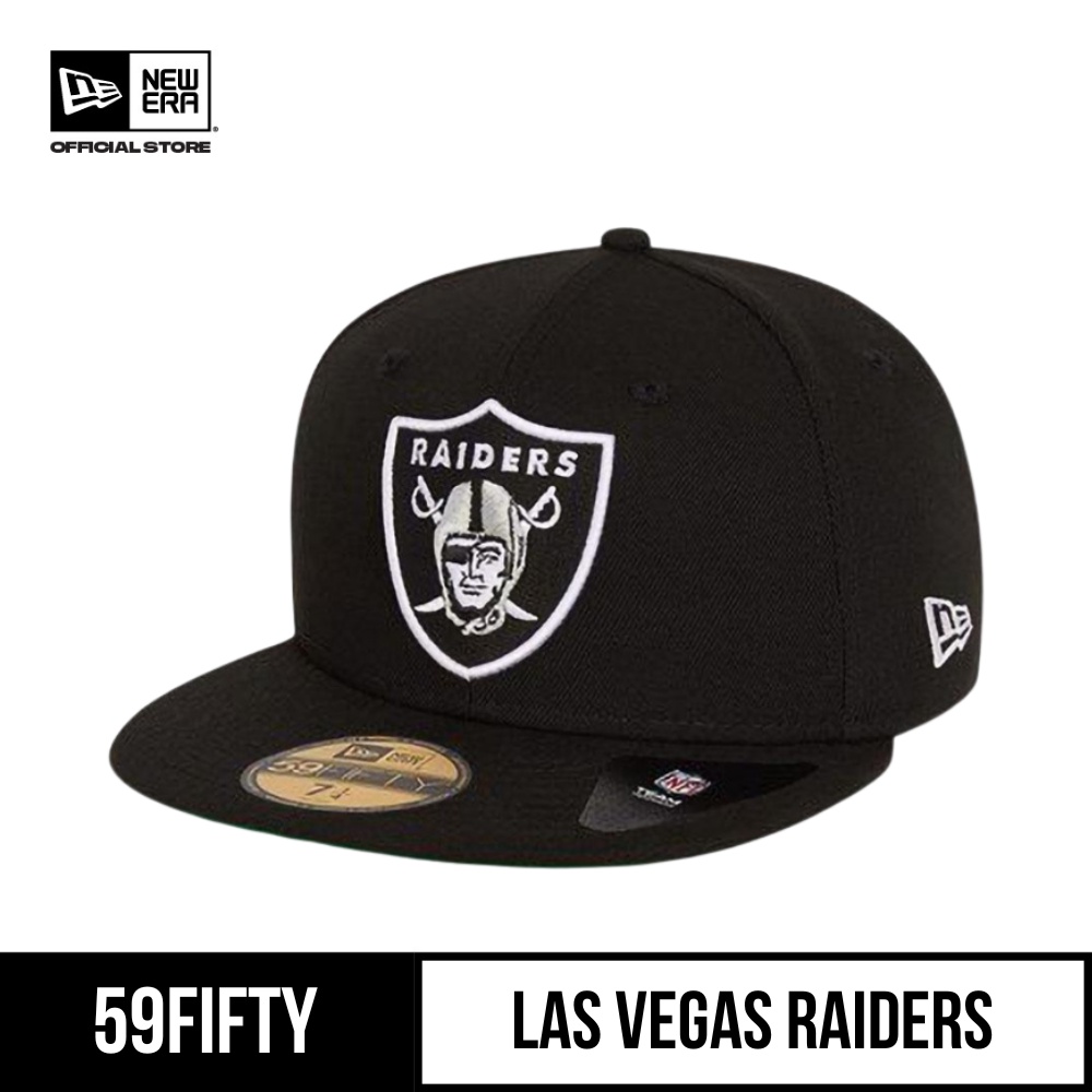 New Era 59FIFTY Las Vegas Raiders Retro Sports Black Fitted Cap ...