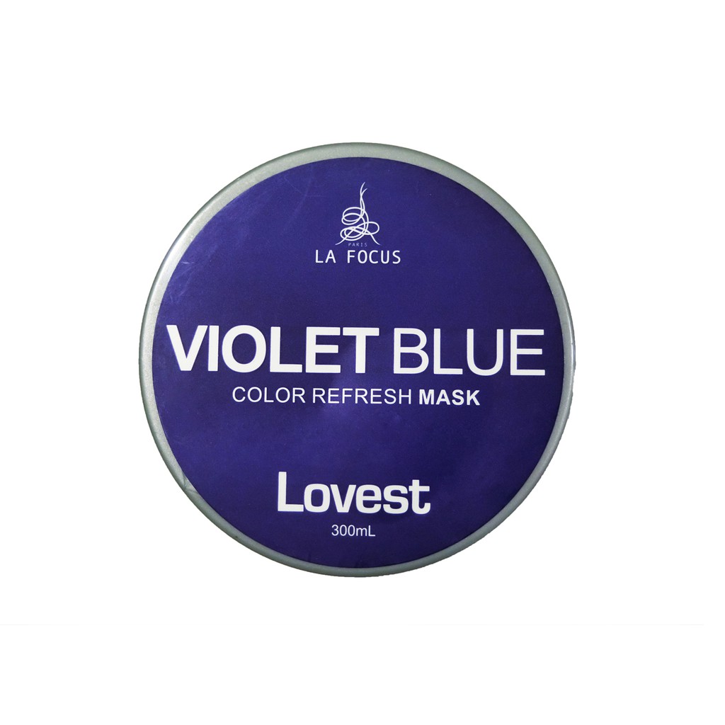 La Focus Lovest Violet Blue Colour Refresh Mask 300ml 100% Authentic ...