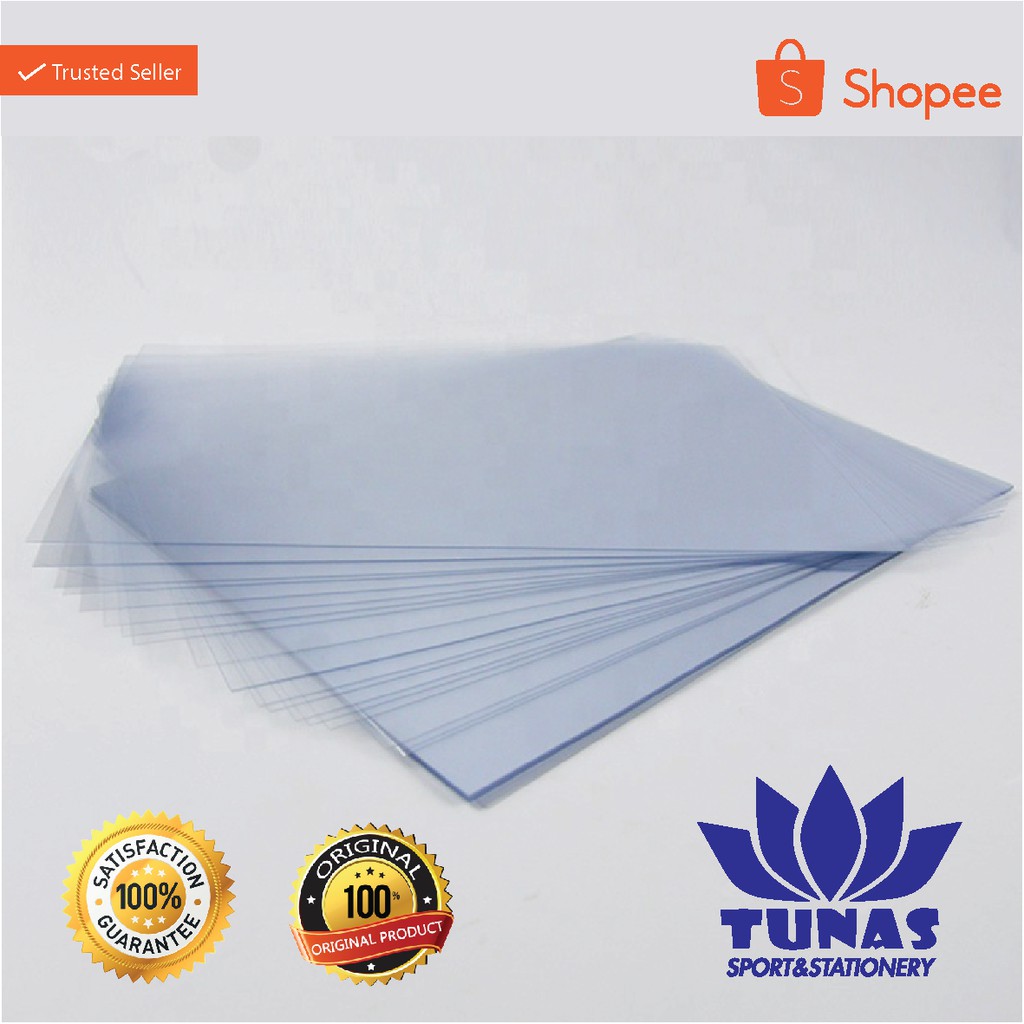 A4/A3 PVC Rigid Sheet / Transparent / Binding Plastic Cover/ face ...