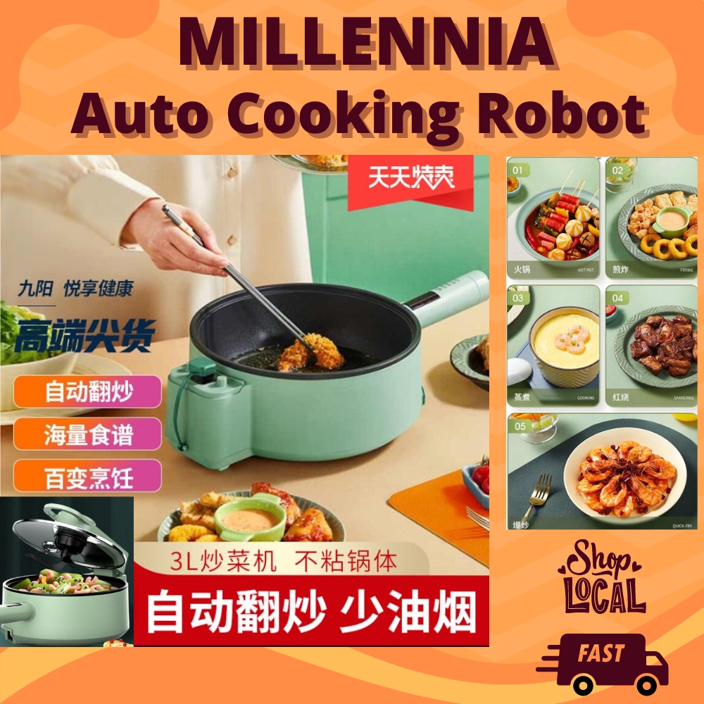 Automatic Intelligent Cooking Robot Wok Pot Pan Machine For Cook Soup ...