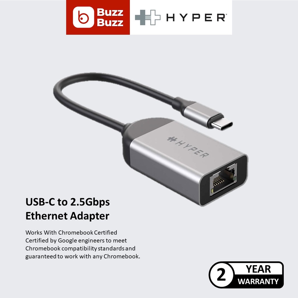 HYPERDRIVE USB-C TO 2.5GBPS ETHERNET ADAPTER | Shopee Malaysia