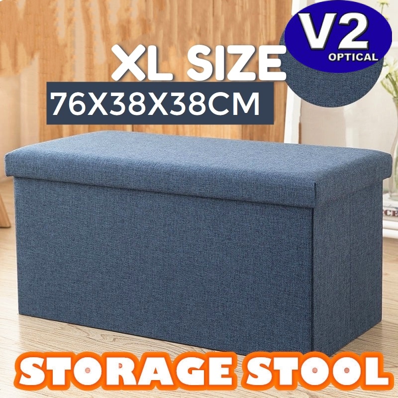 (1 PCS) XL SIZE Multifunction Folding Fabric Furniture Chair Stool ...