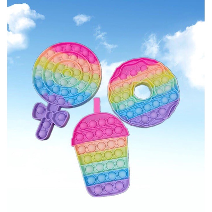 Pop it pastel Color / pop it / Fidget Push pop it / pop it Stress ...
