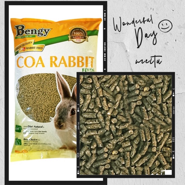 Bengy COA Rabbit food (1kg) | Shopee Malaysia