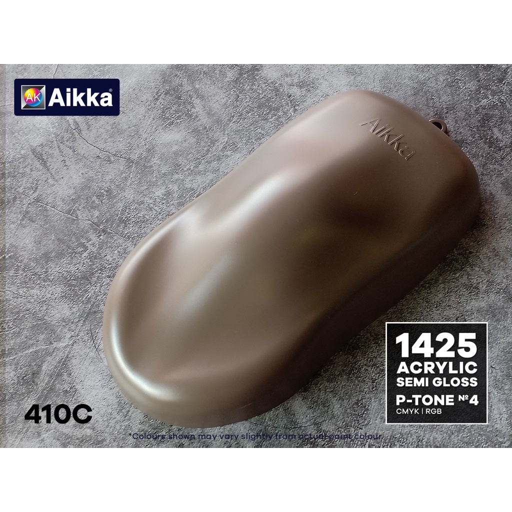 AIKKA Paint PANTONE Colour 410C / 1425 ACRYLIC SEMI GLOSS PAINT ...