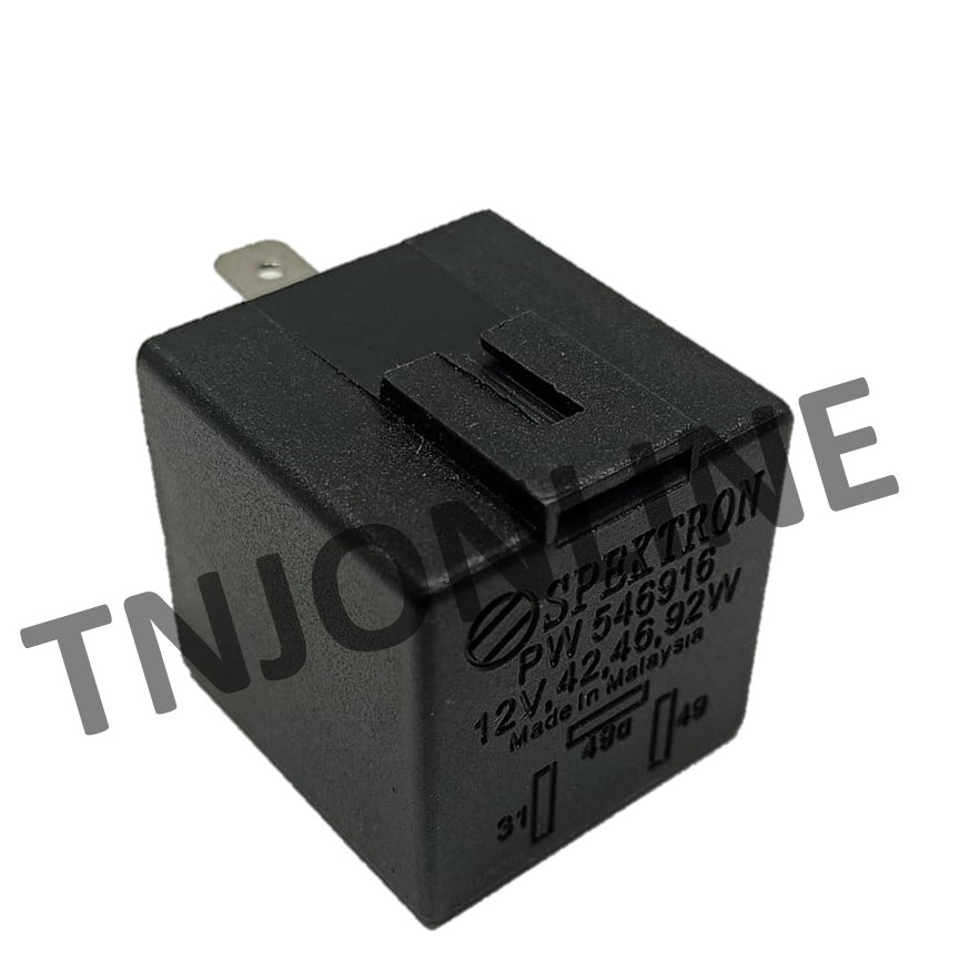 FLASHER UNIT SIGNAL RELAY 3 PIN SPEKTRON - PROTON WIRA/SAGA/ISWARA/BLM ...