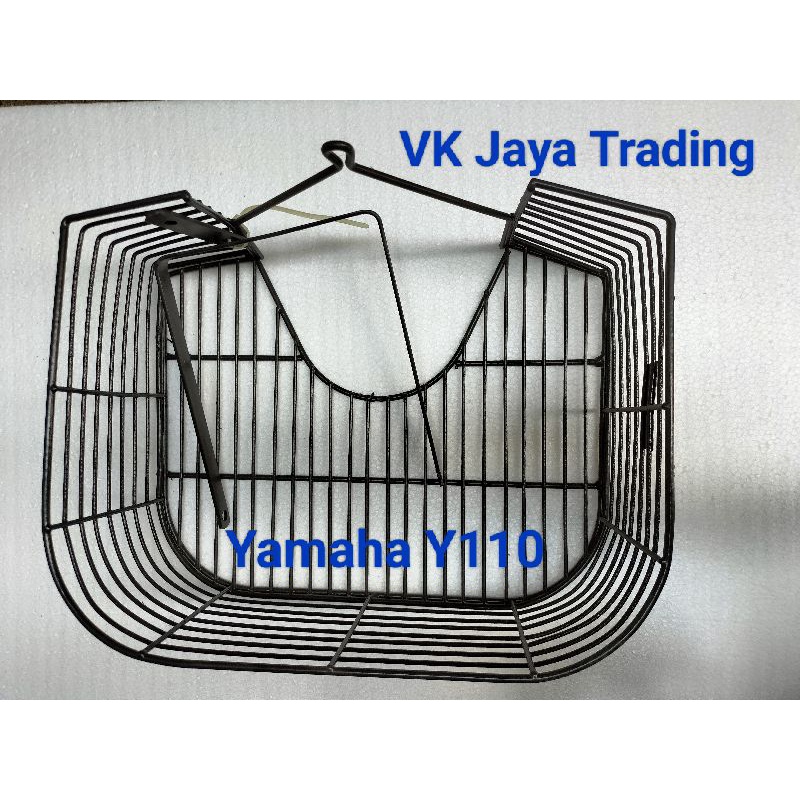 Limited Stock Yamaha Y110 Basket Bakul besi 1unit (besi straight line) | Shopee Malaysia