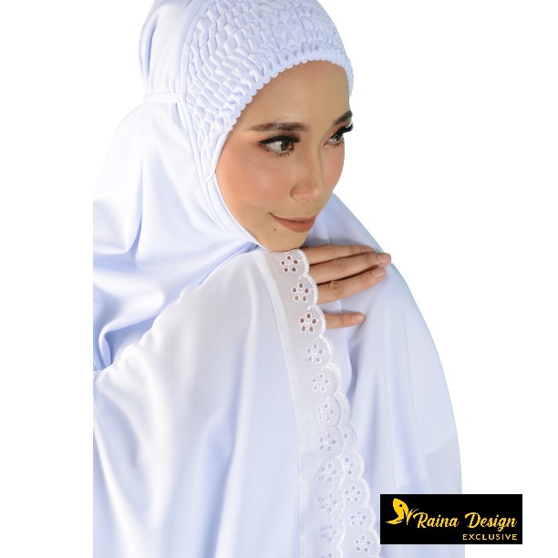 [[NEW DESIGN]] TELEKUNG RAINA EXCLUSIVE DESIGN ULAT (WHITE) | Shopee ...