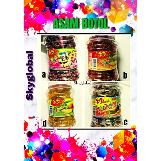 Asam botol jeedjard masam/manis sedap | Shopee Malaysia