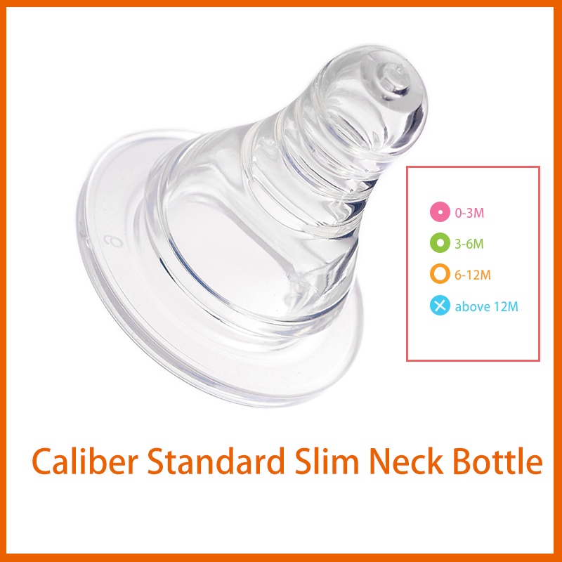 Baby Puting Pupici Feeding Nipple Kids Caliber Standard Slim Neck Bottle Pacifier Anti Colic ...