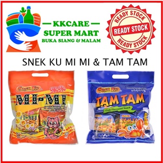 Snek KU MI MI & TAM TAM MiMi Snack 200g (8 Packs x 20g) jajan makanan ...