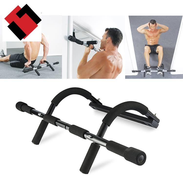 Iron Gym Total Upper Body Workout Bar Chest Training Wall Mount Bar ...