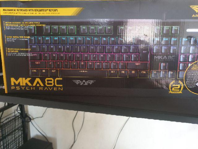 Armaggeddon MKA-8C Mechanical Keyboard With 6 Backlight Effect | Shopee ...