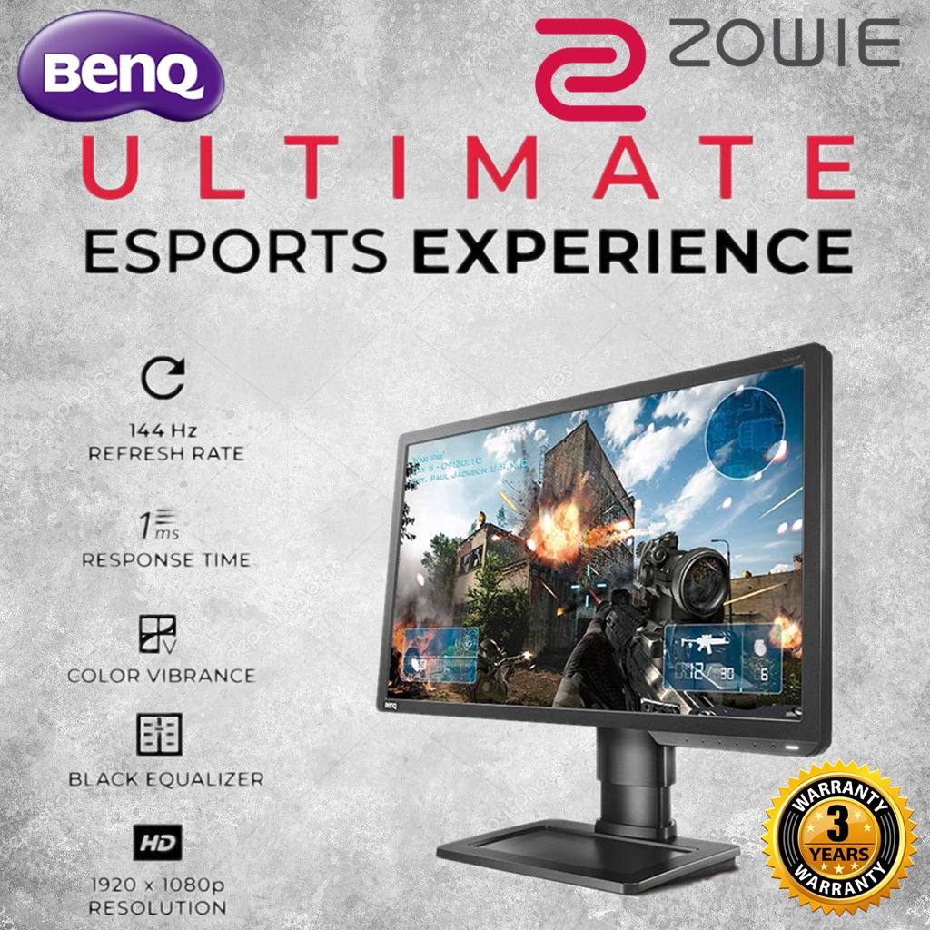 BenQ ZOWIE XL2411P 24 inch 144Hz eSports Gaming Monitor | Shopee Malaysia