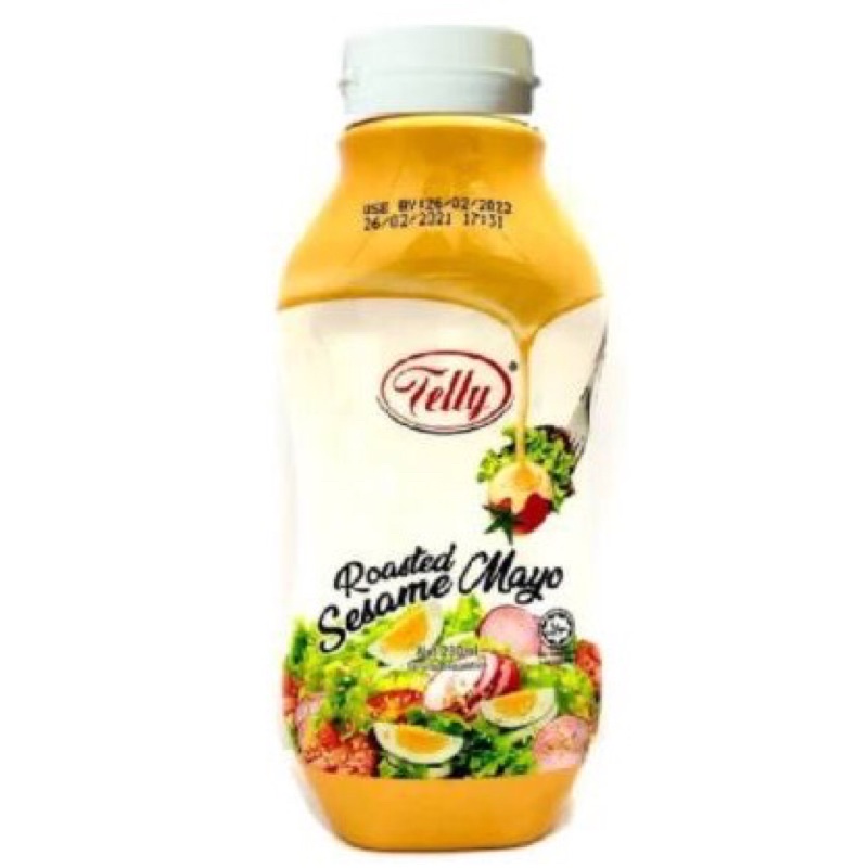 Telly Roasted Sesame Mayo 280ml | Shopee Malaysia