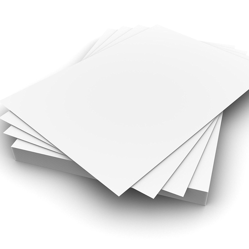 A4 Size White Matt Paper 160gsm 230gsm 20sheet Shopee Malaysia