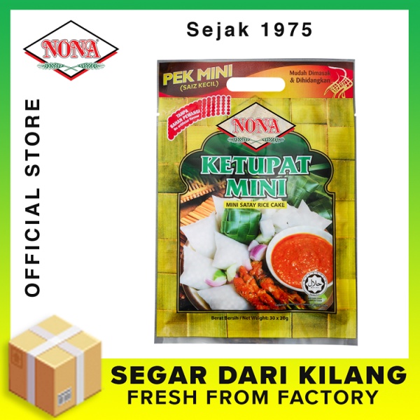Nona Ketupat Mini 600g (30x20g) | Shopee Malaysia