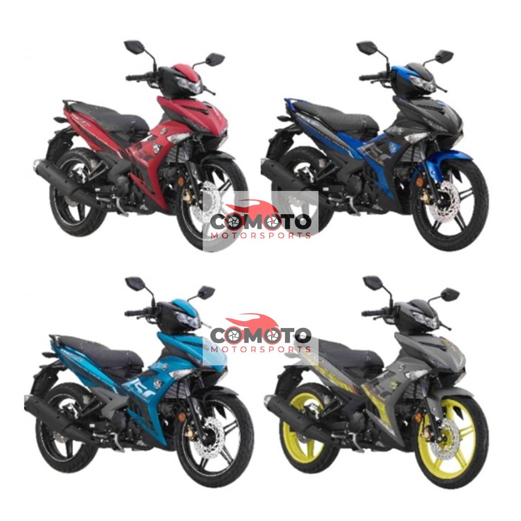 cover set y15 v2 COVER SET ORIGINAL Y15 Y15ZR V2 PETRONAS GREEN CYAN ...