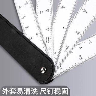 Sarawak Ready Stock Fan Shape Architects Scale Rule Ruler Foldable ...