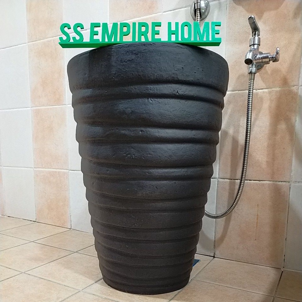 Tempayan TP4 FP11L Fiberglass Tangki Simpanan Air Bathtub Tong Mandi ...