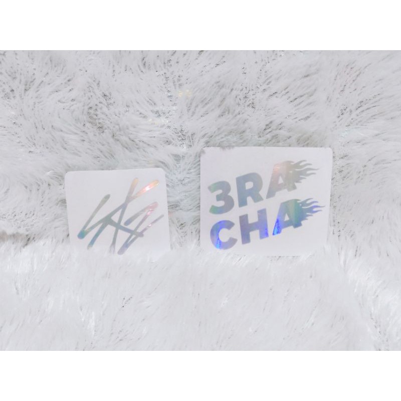 Skz - 3RACHA LOGO HOLOGRAM STICKER | Shopee Malaysia
